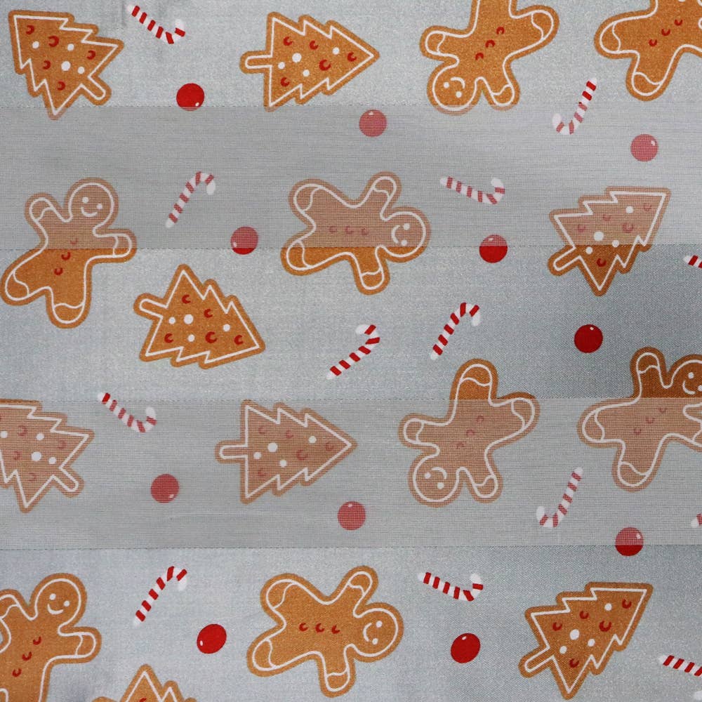 Christmas Gingerbread Man Tree Candy Cane Scarf – Lace & Accessories, LLC.